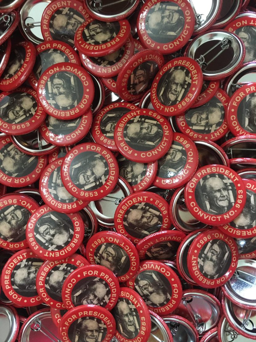 1920 Campaign Button – The Eugene V. Debs Foundation